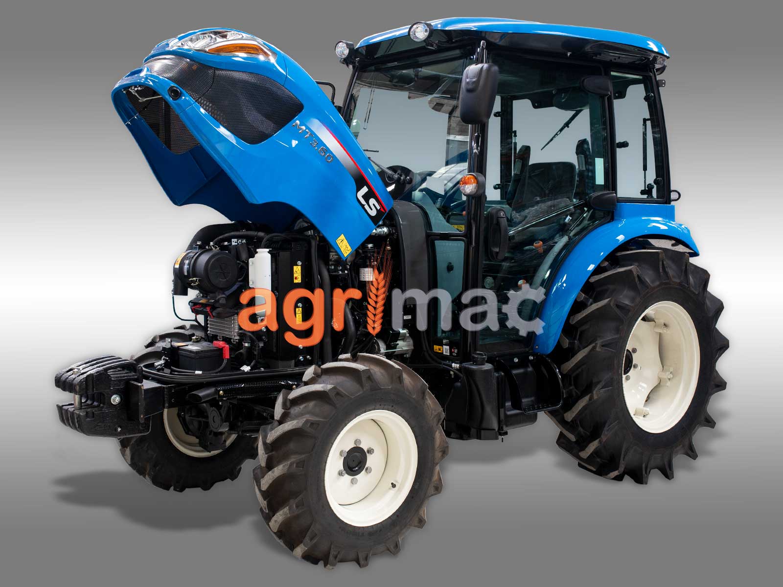 LS MT3.60 CABIN 72hp δενδροκομικό αμπελουργικό καινούριο τρακτέρ ...